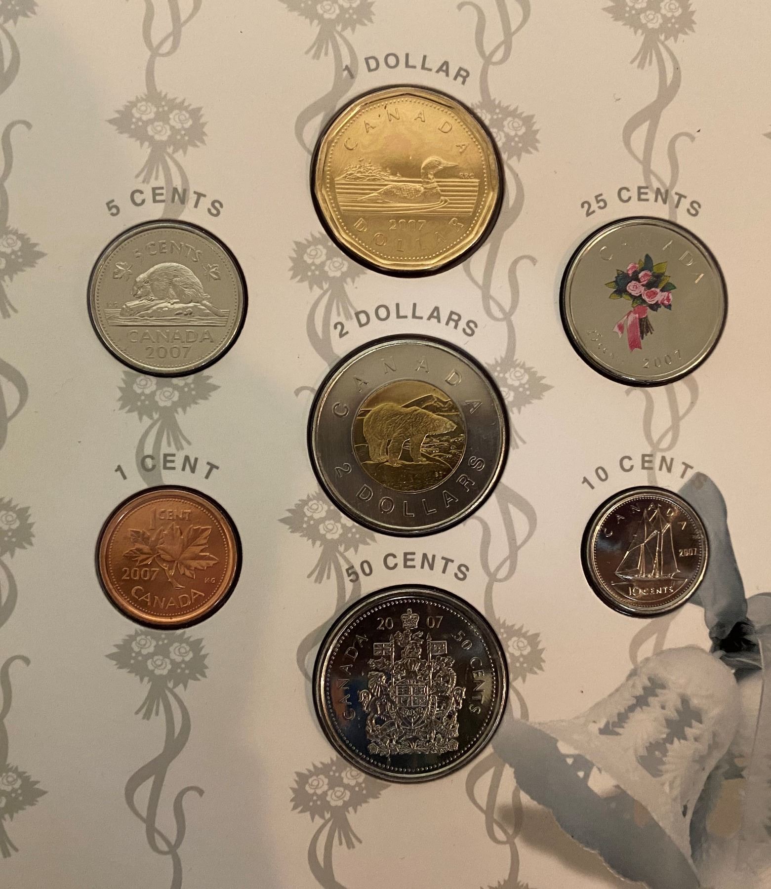 2007 Commemorative Coin Set (Royal Canadian Mint)