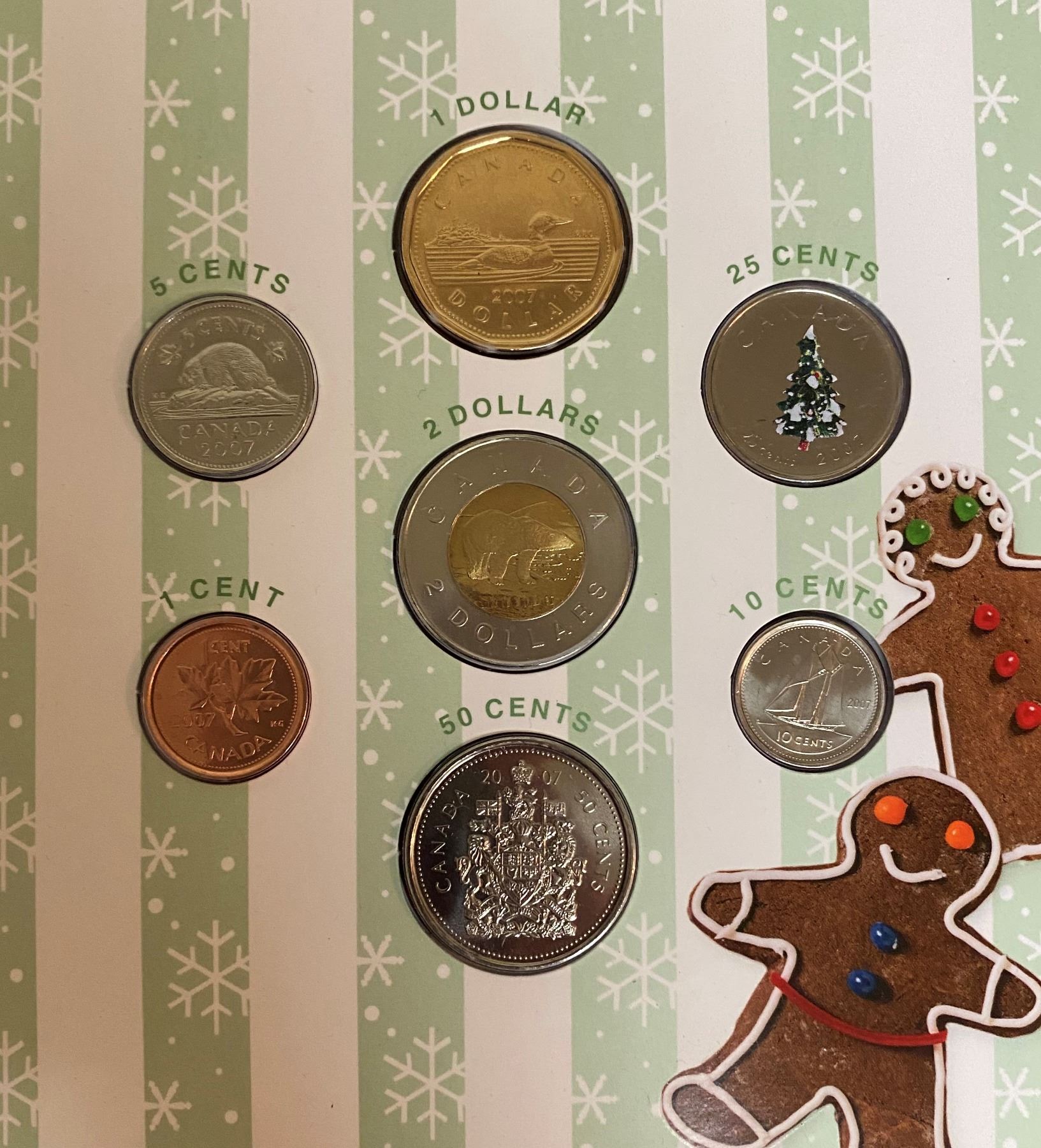 2007 Commemorative Coin Set (Royal Canadian Mint)