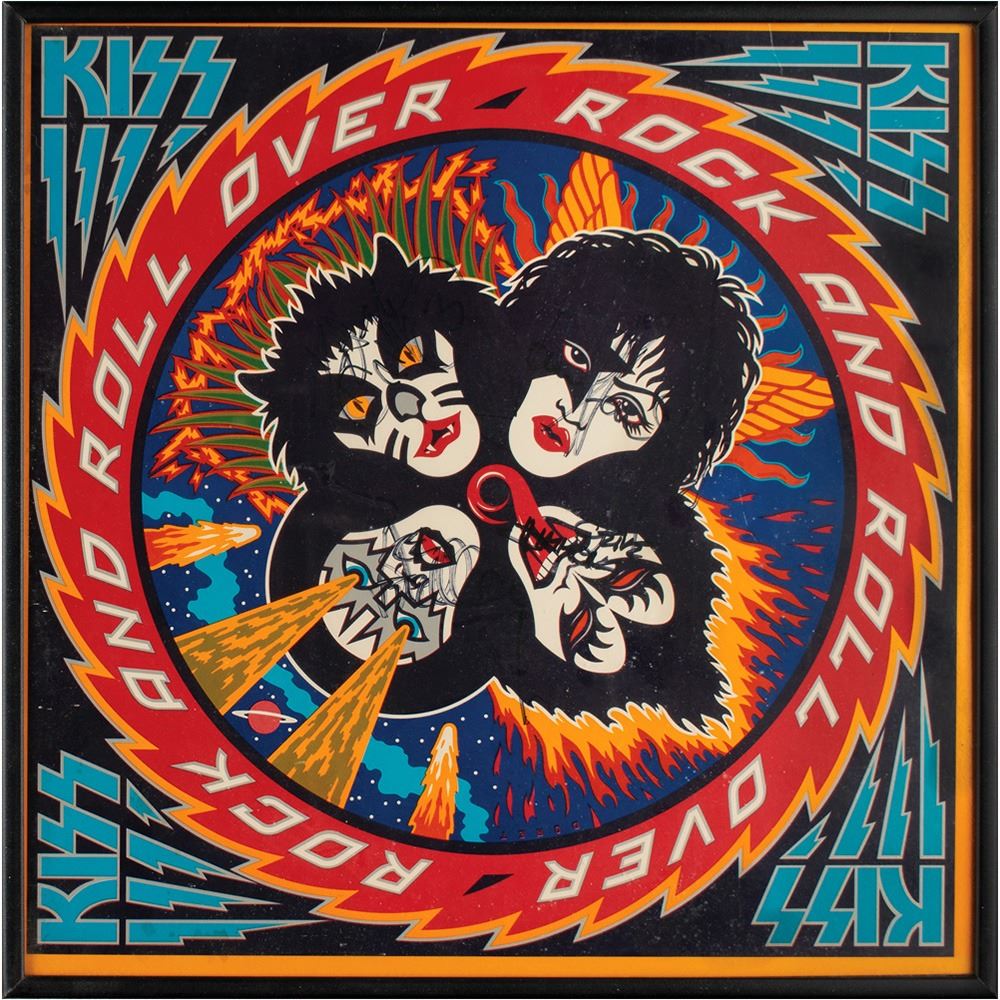 KISS Signed Album