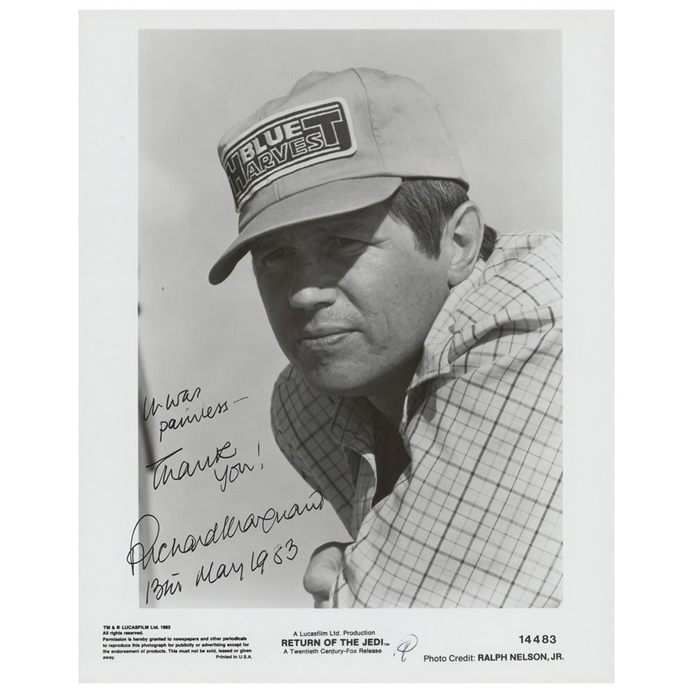 Star Wars: Richard Marquand Signed Photograph