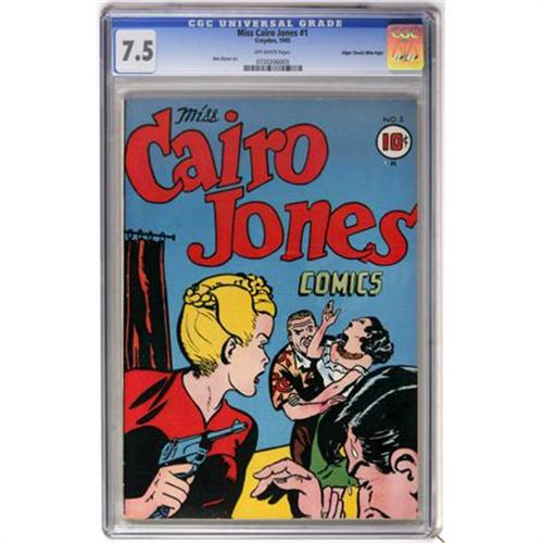 Miss Cairo Jones Comics #1 (Croyden, 1945) CGC