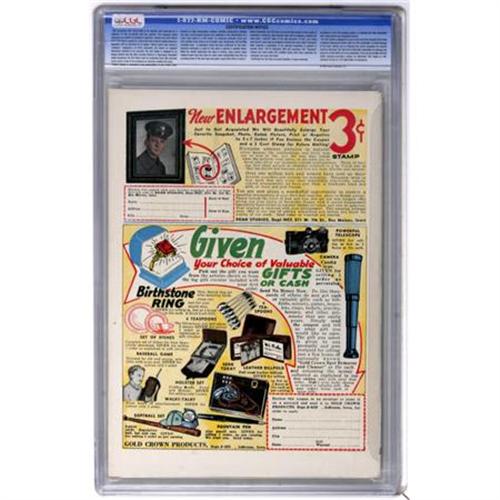 Miss Cairo Jones Comics #1 (Croyden, 1945) CGC