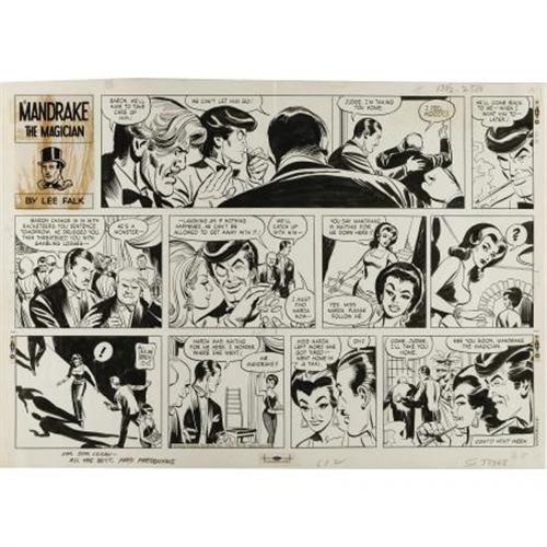 Fred Fredericks - Mandrake the Magician Sunday