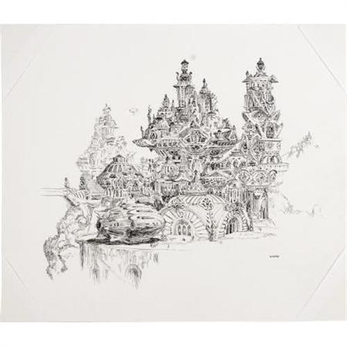 TOM KIDD - "Gnemo" Ink Illustration