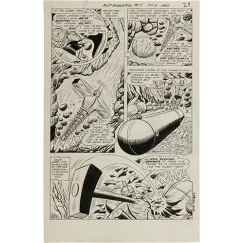 Sal Trapani, Charles Paris Metamorpho #7 Art