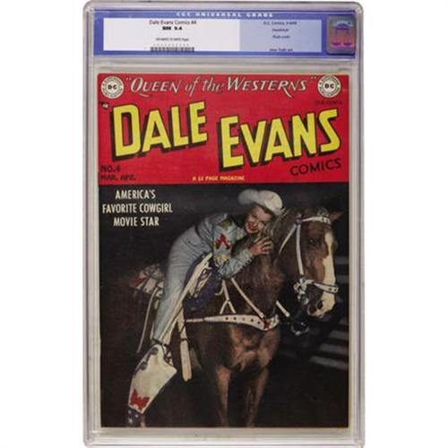 Dale Evans Comics #4 Hawkeye pedigree (DC, 1949)