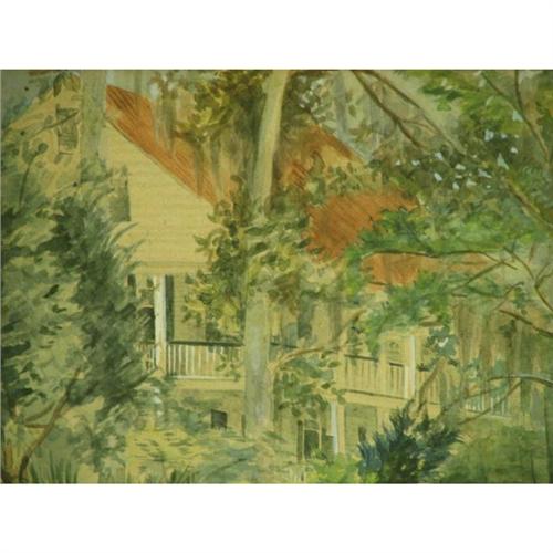 Anna Colquitt Hunter WHITE BLUFF CRISFIELD Savannah Artist