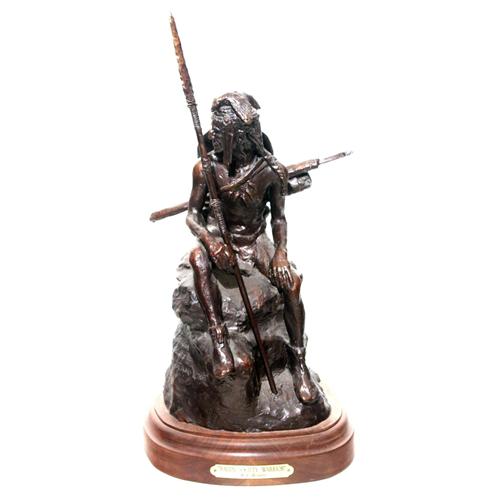 Bob Scriver Bronze Sculpture Warrior