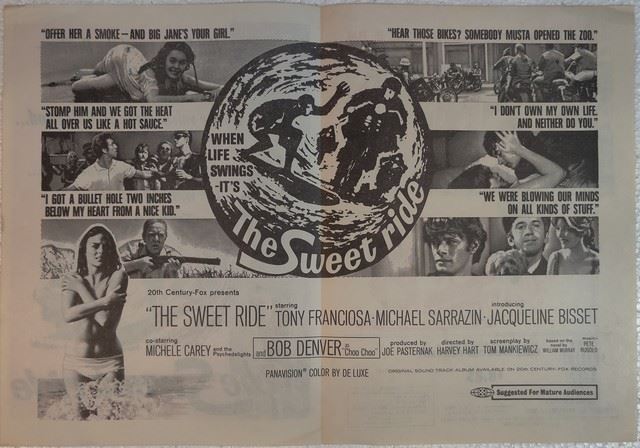 The Sweet Ride Tabloid Print (1968)