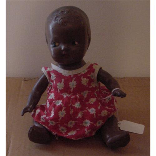 Doll Composition Black Reliable of Canada Baby #1685618