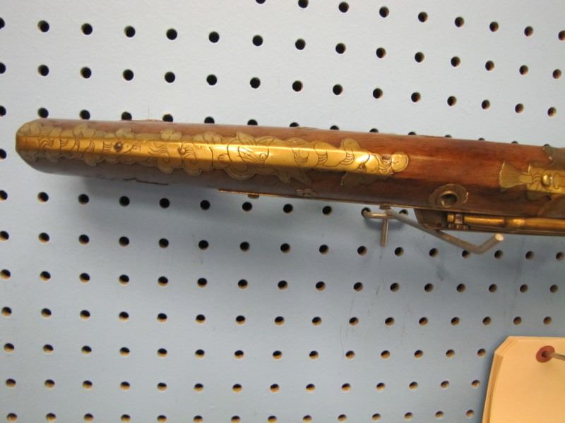 Tanegashima Japanese Matchlock, barrel length 41 ½ inches, Bore 13 mm ...