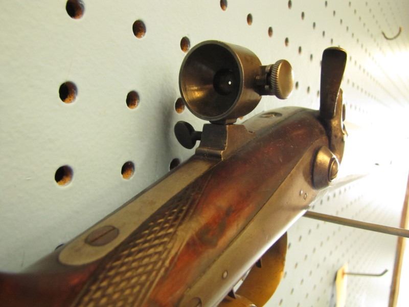 Nelson Lewis, Troy New York, heavy barrel, Target\sniper, .54 calibre ...