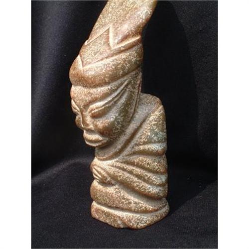 Neolithic period large hardstone carving idol #1684082