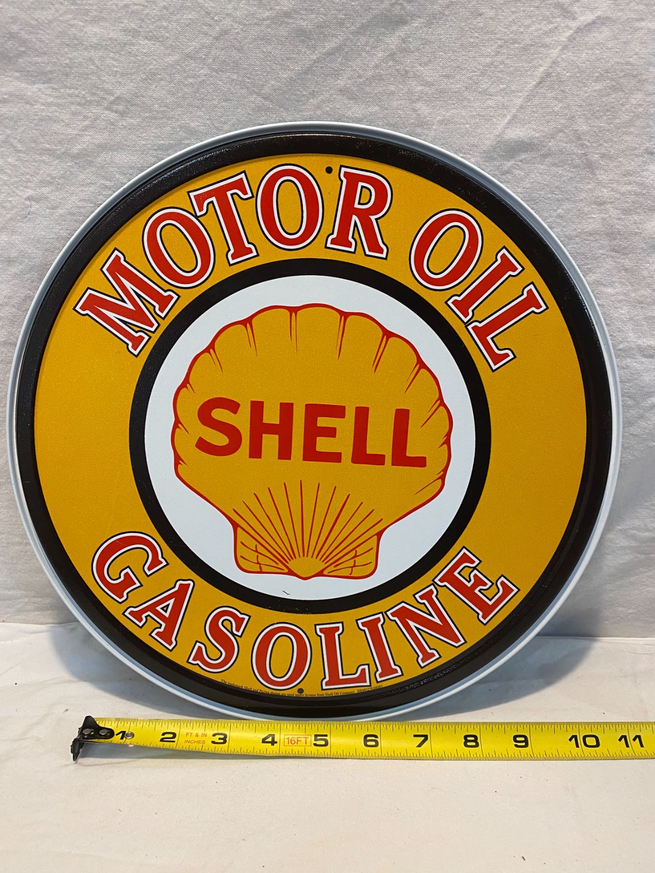 Shell Tin Sign