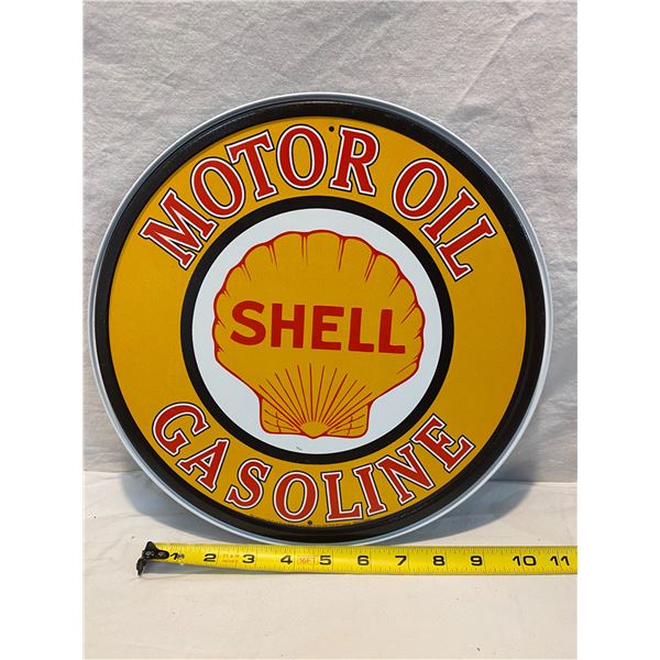 Shell Tin Sign
