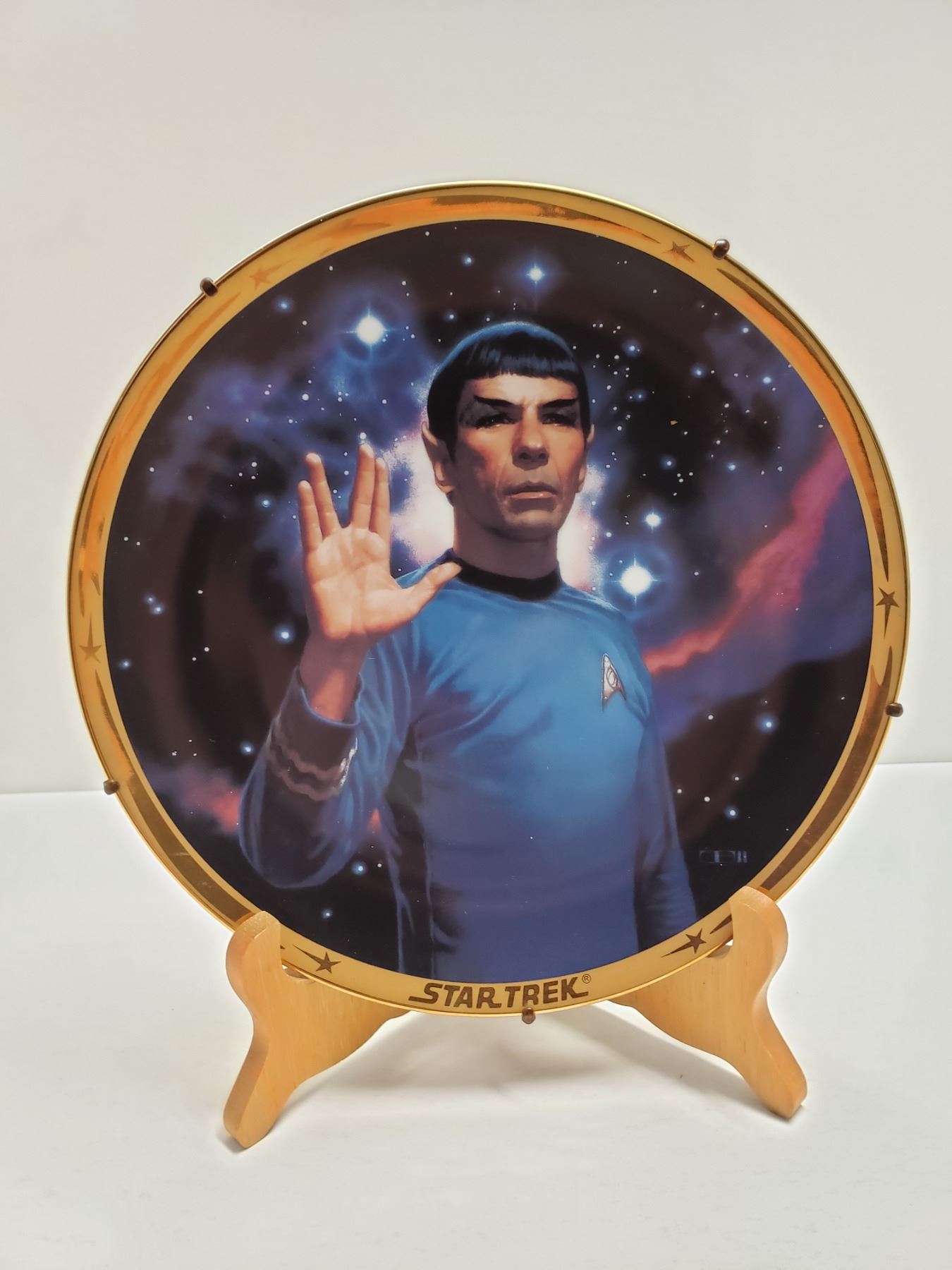 Star Trek Spock Plate