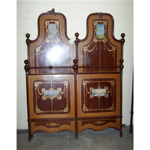French Double Tole Bed c.1900 #1745816