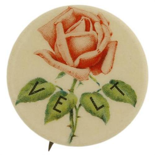 Theodore Roosevelt 1904 “Rebus” Political Button