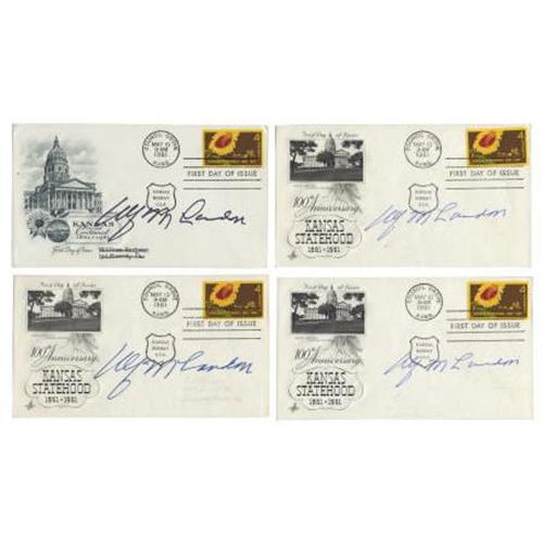 Alf Landon Signature Lot