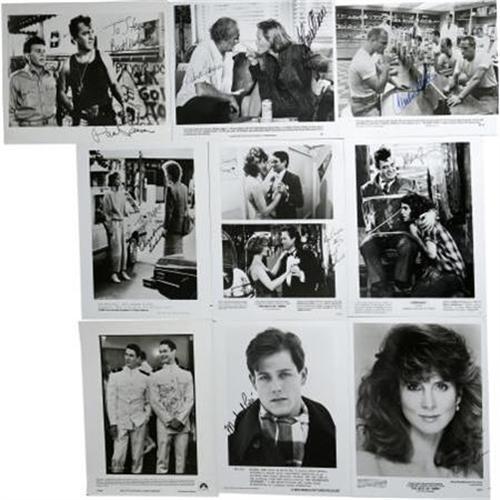 Nine Photos Autographed by Various Actors