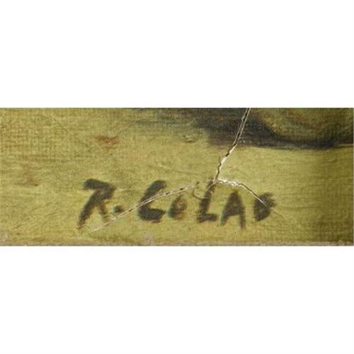 IN THE STYLE OF RUDOLPH COLAO TRANSFER PRINT