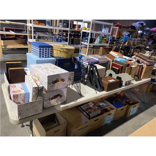Top Bottom Table Of Assorted Set Dec Items And Misc Items Table Not