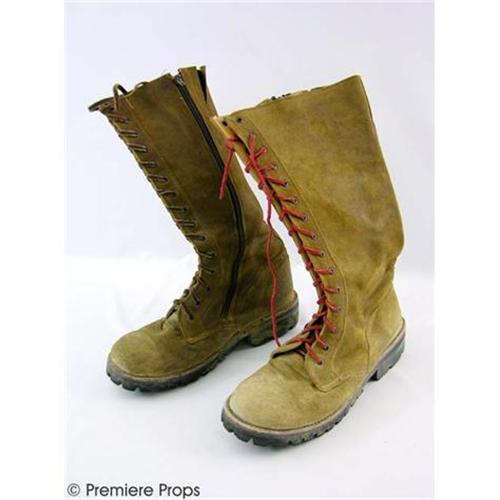 RESIDENT EVIL 3 Alice (Milla Jovovich) Boots Movie Props