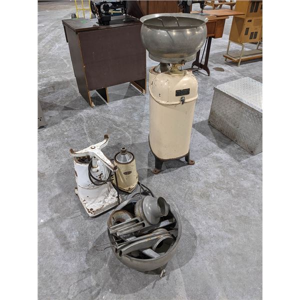 Vega Upright, De Laval & Westfalia Countertop Cream Separators