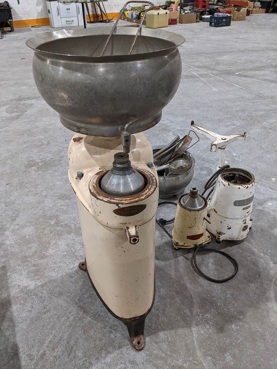 Vega Upright, De Laval & Westfalia Countertop Cream Separators