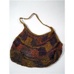 A WOVEN STRING BAG,