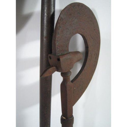 TWO NORTH AFRICAN BATTLE AXES,