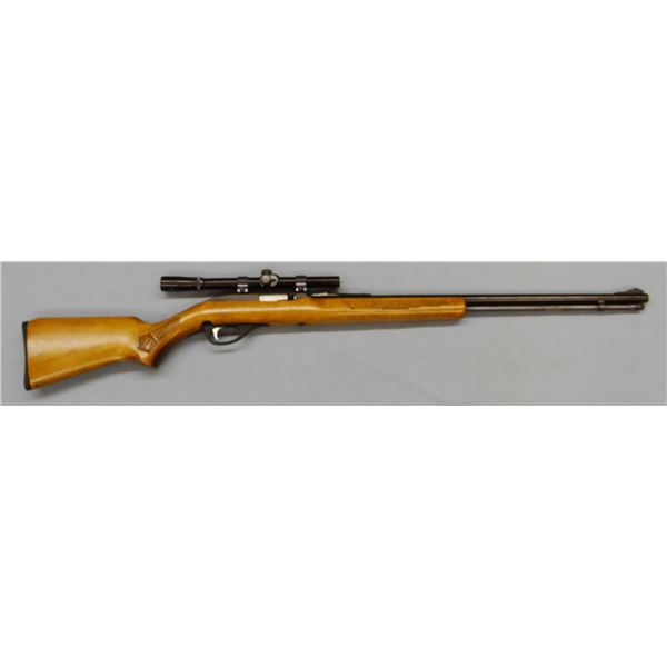 Marlin Glenfield 60 rifle, .22LR, semi-auto, tube feed, scope