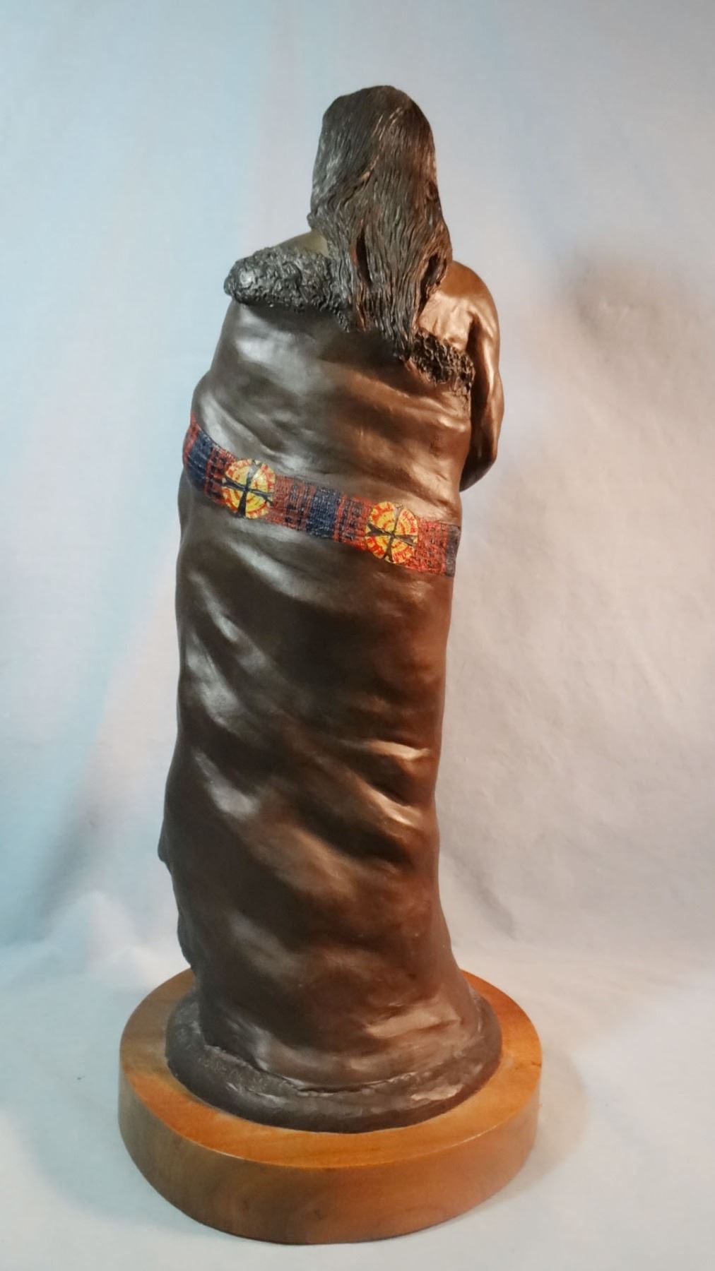 Mathiesen, Pat, bronze, Spirit of Crazy Horse, 9/25, 23" h x 9" w x 10" d