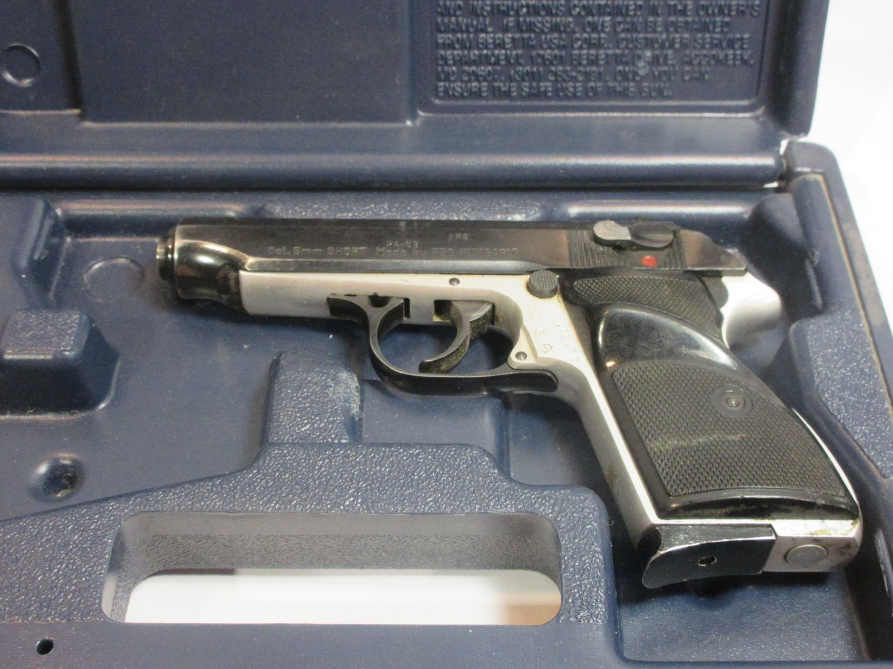 FEG Model PA-63 Semi-Automatic Pistol- 9mm Short (.380)- 4" Barrel ...