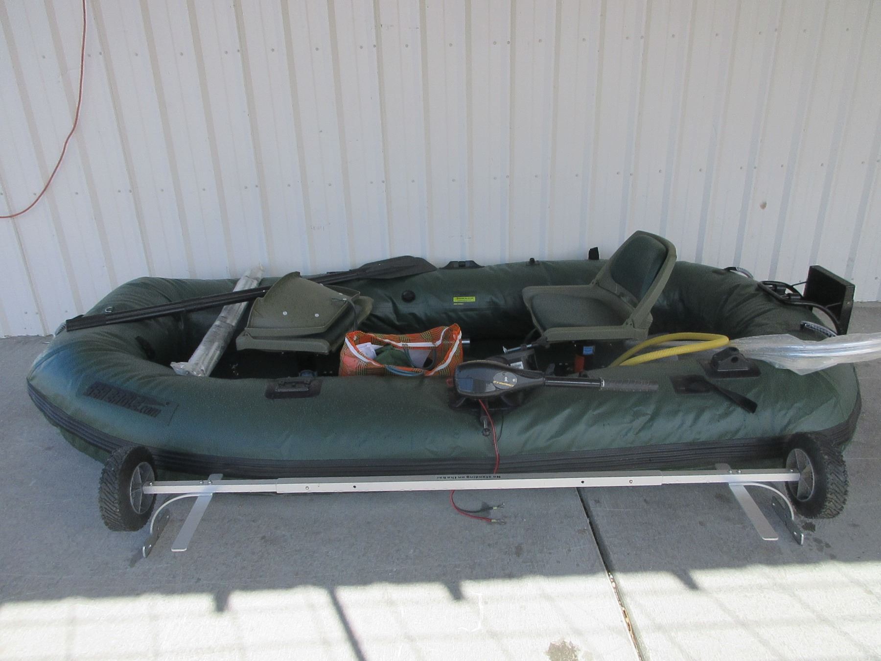Sea Eagle Stealth Stalker River Raft- 10' 3"L - 4 Person- 645 LBS ...