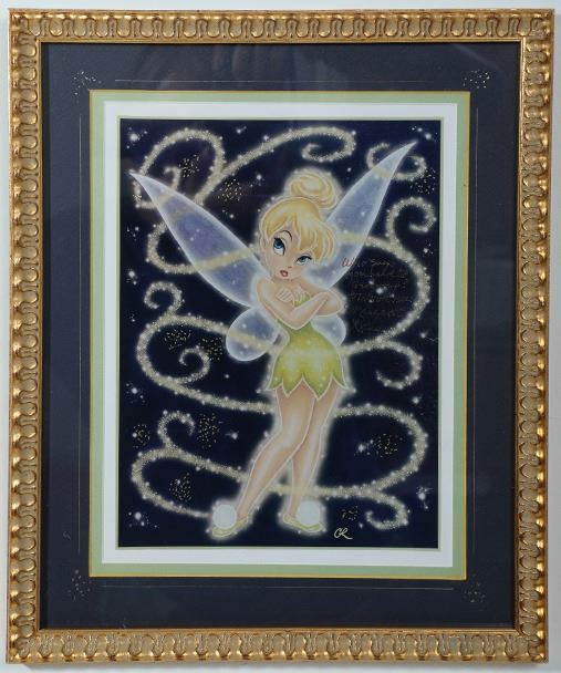 Disney Tinker Bell Modern Art Print Signed Margaret Kerry