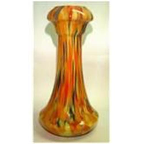 Great multi (mottled) colored czech vase #1780360