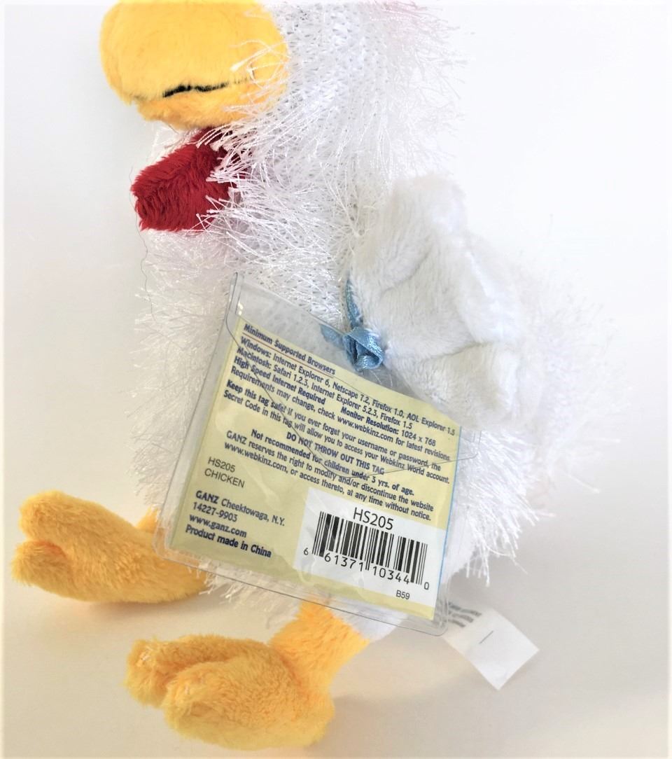Webkinz Chicken With Code