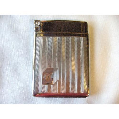 Ronson Chrome Royal-Case-Lite Lighter/Case #1740240