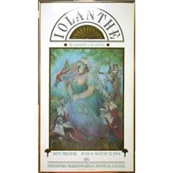 Rare Stratford Festival Poster "Iolanthe" 1984 #1756542
