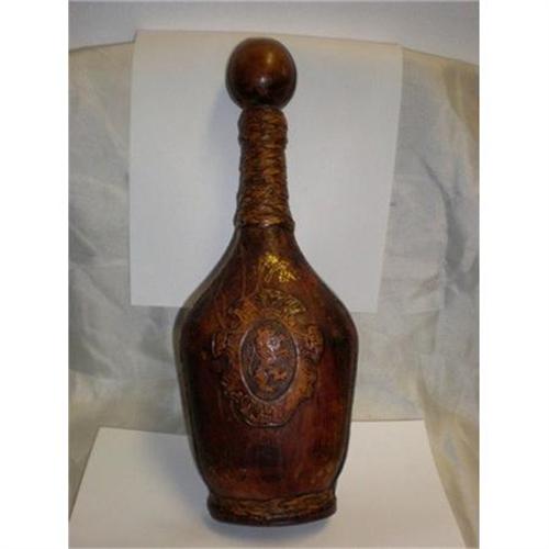 Made in Italy, Leather Wrapped Bottle #1756845