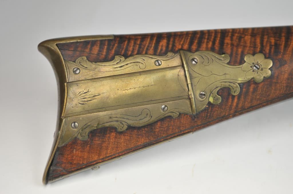 21BG-A54 FLINTLOCK "DAISY" PATCHBOX