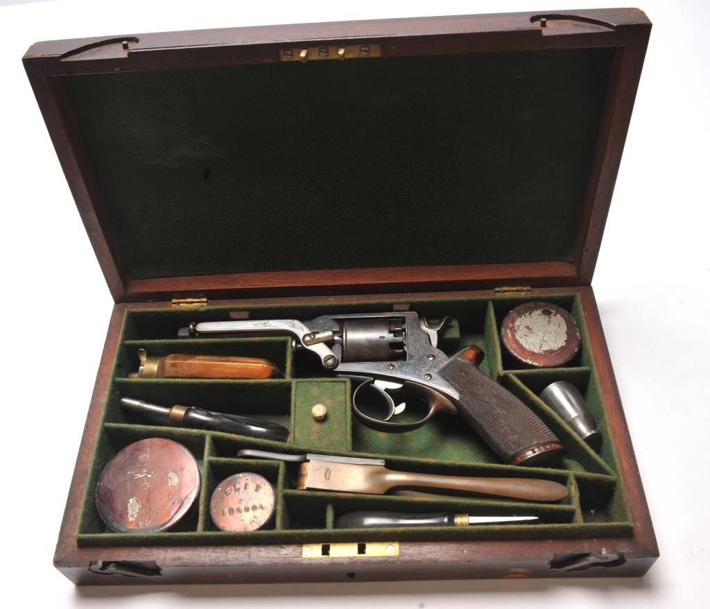 21BG-A295 CASED TRANTER REVOLVER