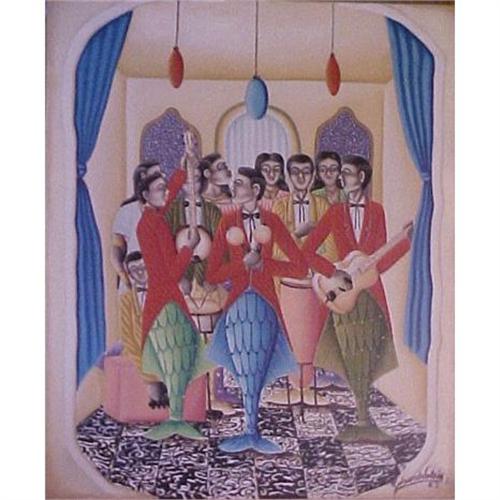 Haitian Painting by Gerard Valcin #1751665