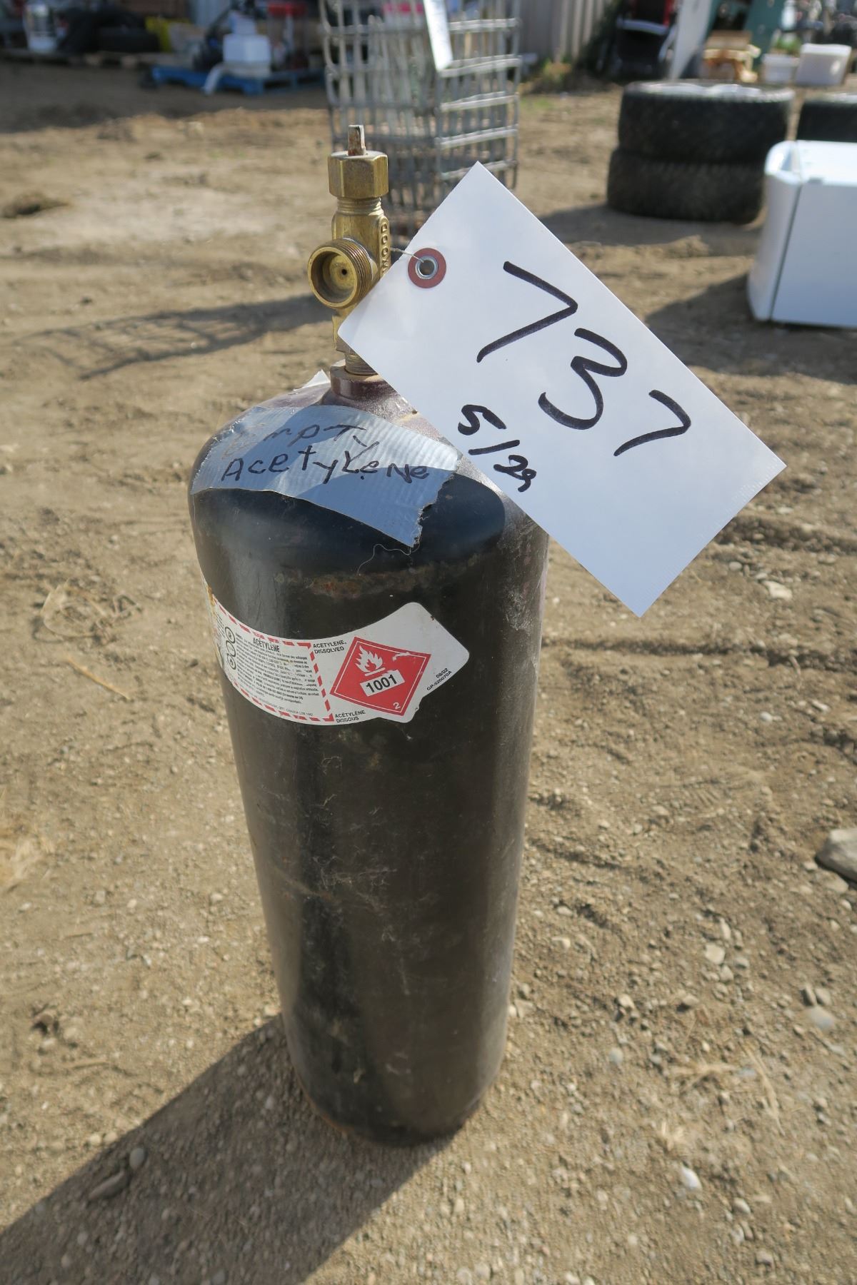 Acetylene Tank - Schmalz Auctions