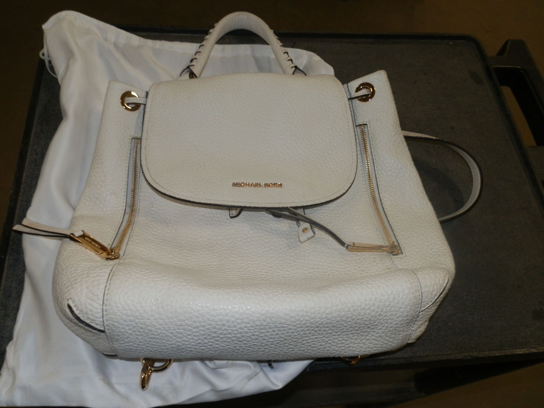 White Michael Kors Purse