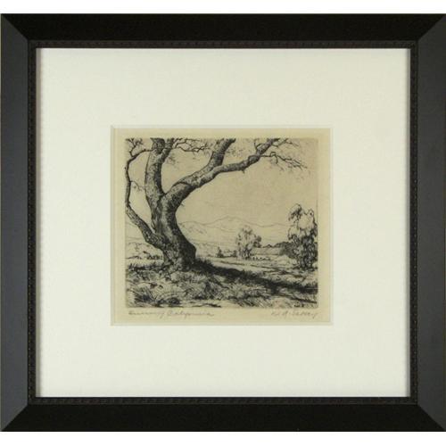 William A. Eskey, Etching