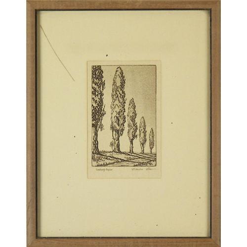 Richardson Rome, Etching