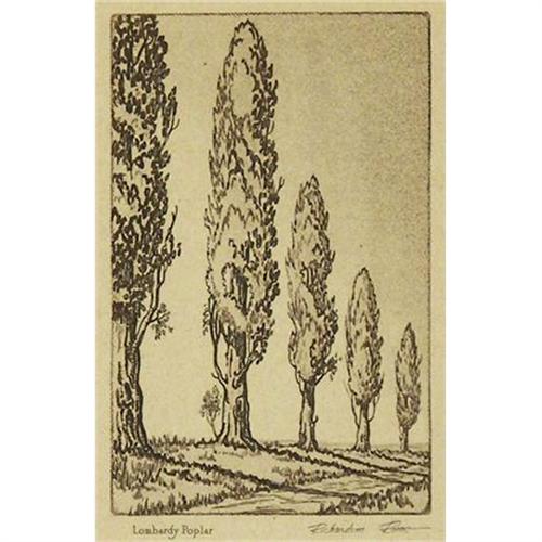 Richardson Rome, Etching