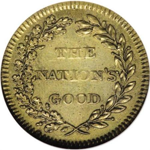 Andrew Jackson 1824 political campaign medal